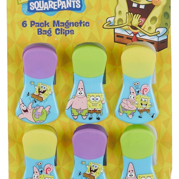 SpongeBob Squarepants | Kitchen | Spongebob Squarepants Magnetic Bag ...